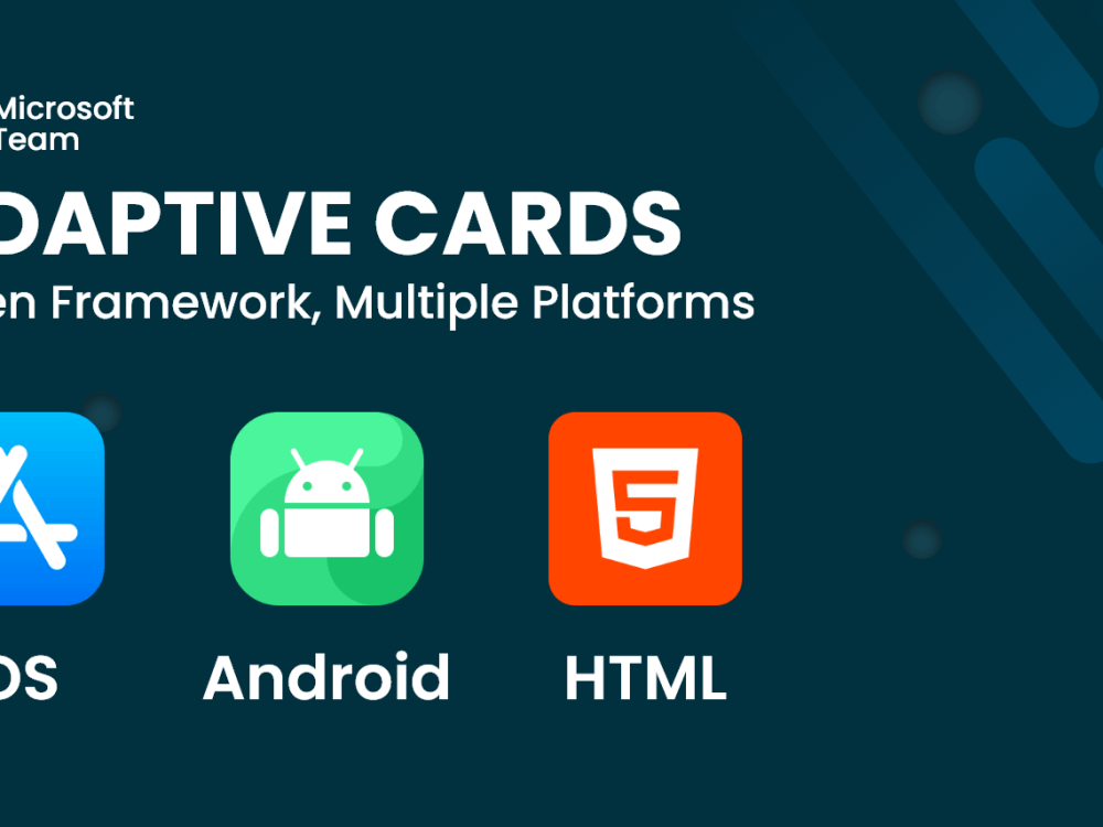Microsoft Teams Adaptive Card Design Service - Engage and Delight Users ...