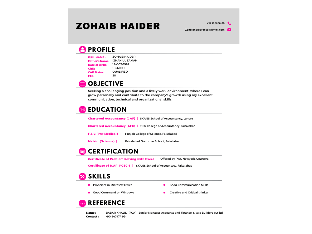 A professional job landing Cv, Cover letter or Job description. | Upwork