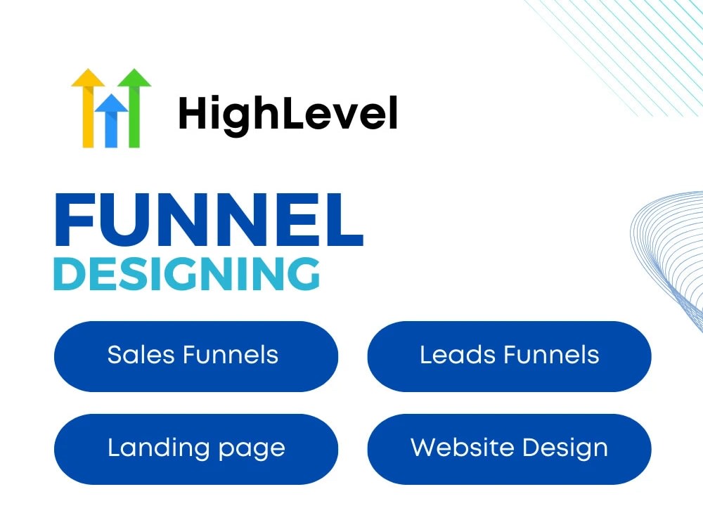 Gohighlevel funnel in clickfunnel, ghl website | Upwork