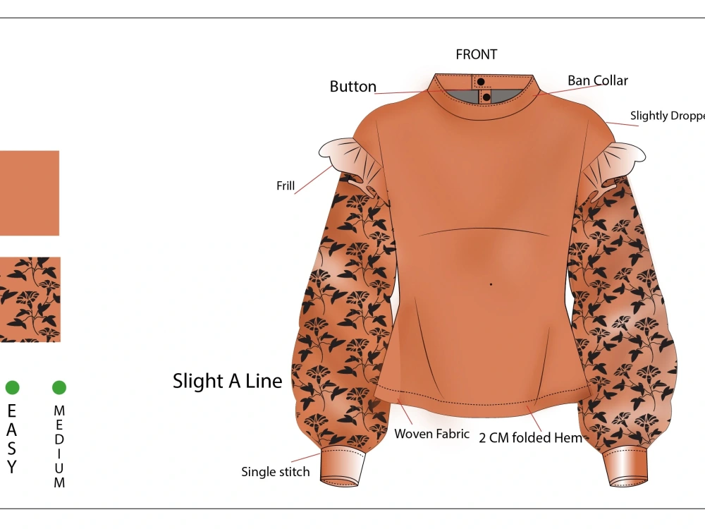 Technical fashion illustration tech pack and flat vector sketches | Upwork