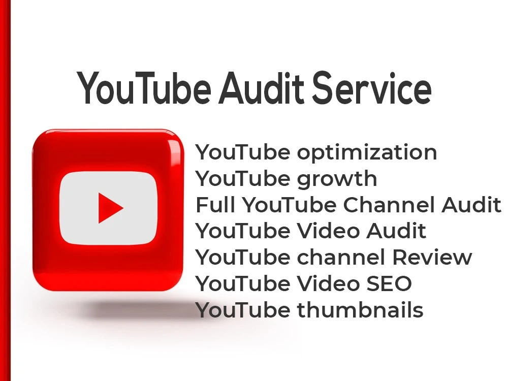 YouTube Audit Expert for Graw Your Channel | Upwork