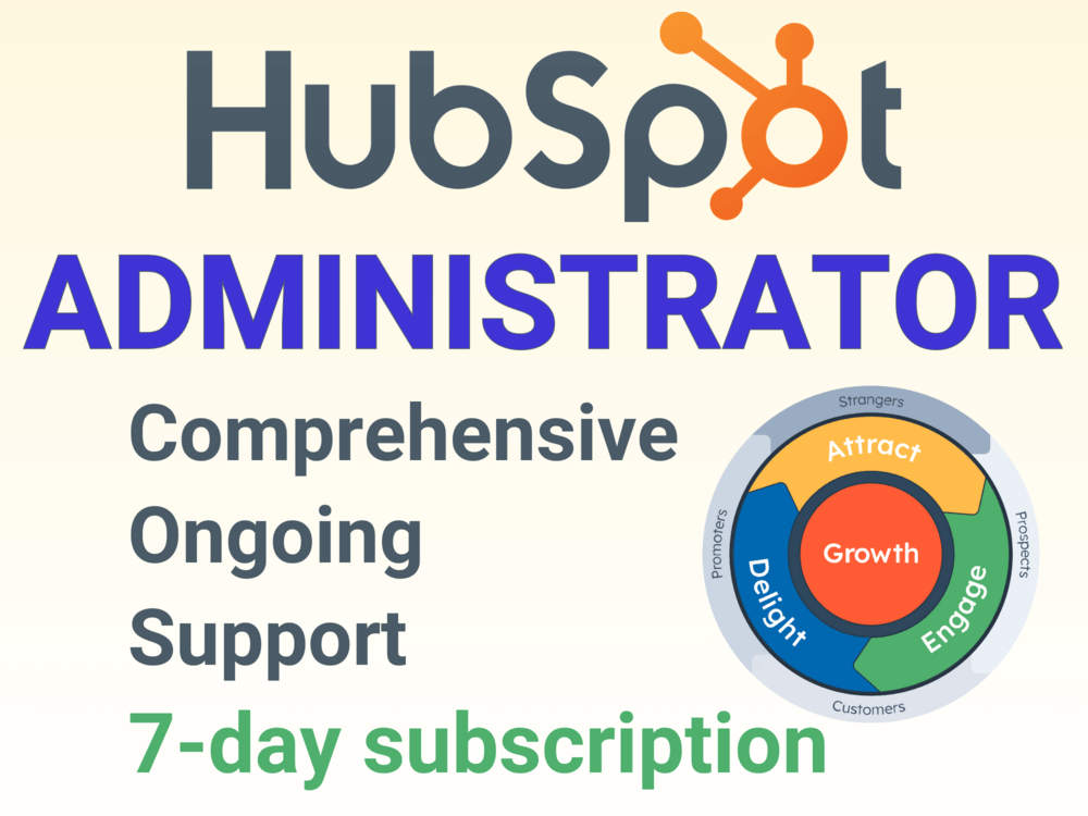 HubSpot Administrator (7 days) for Comprehensive Support & Resolving ...