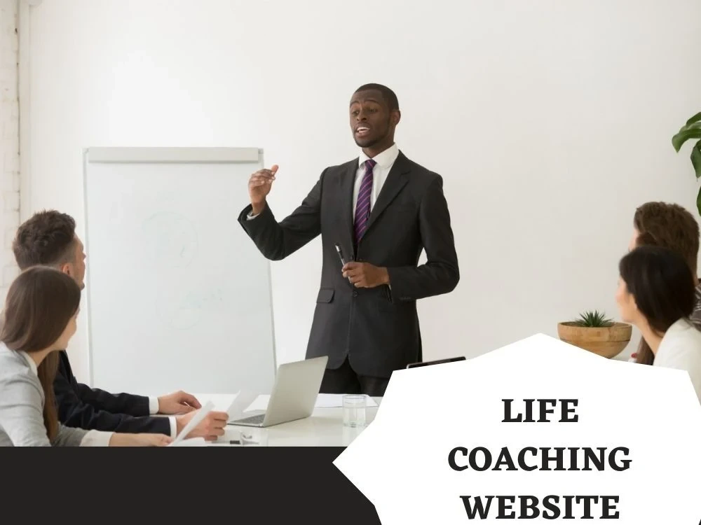 A well-designed life coaching website | Upwork