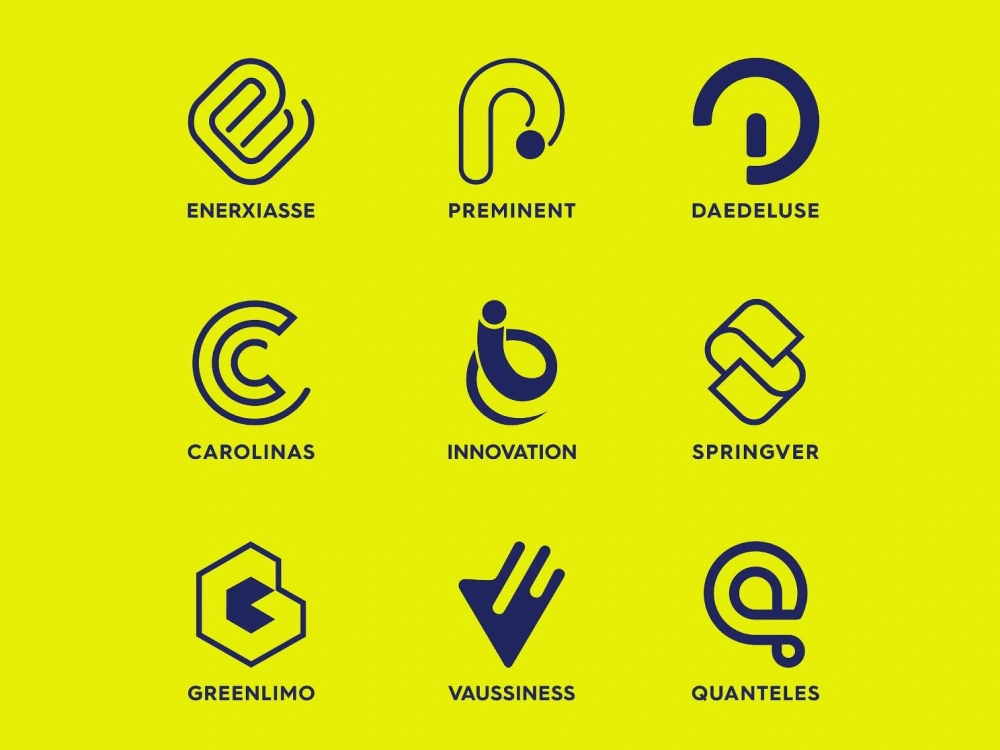 Creative, minimalist, modern, unique letter logo | Upwork