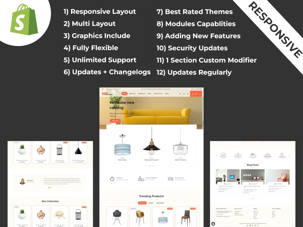 A Shopify Theme As Per Your Needs With Customize Upwork