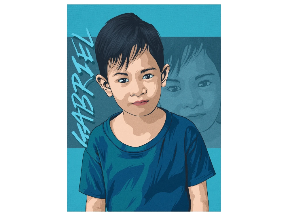 A detailed vector art portrait of yourself | Upwork