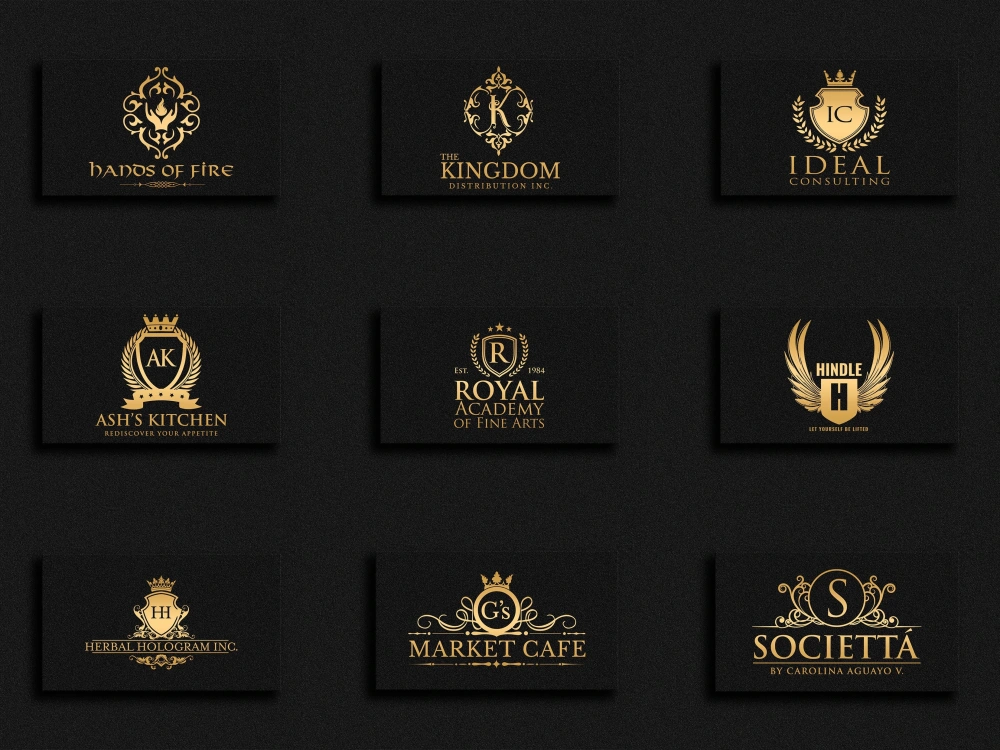 Luxury modern unique business logo design | Upwork
