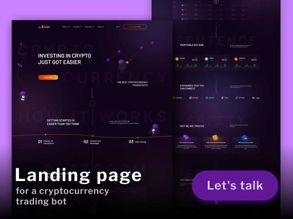 A clean and high-quality conversion-focused web design/landing page. | Upwork