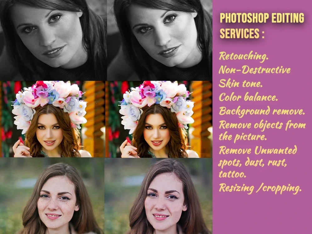 Professional Photoshop Image Editing / Retouching / Background Removal ...