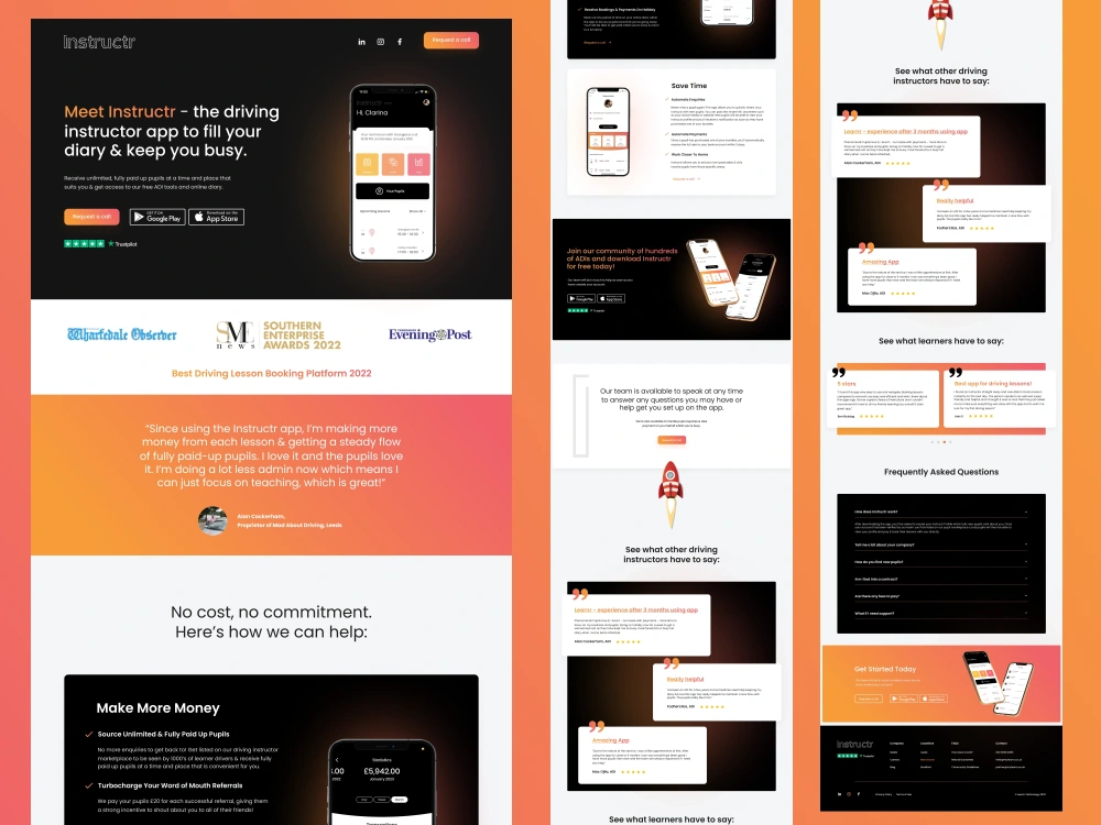 Great UI/UX design for your website in Figma | Responsive | Web Design ...