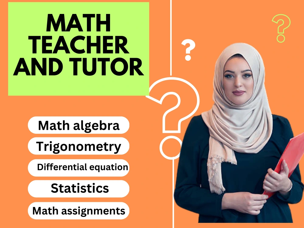 An algebra, geometry, differential equation and statistics tutor | Upwork
