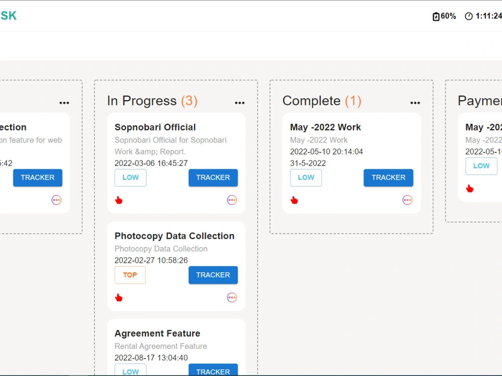 A fantastic tracking Management System | Upwork