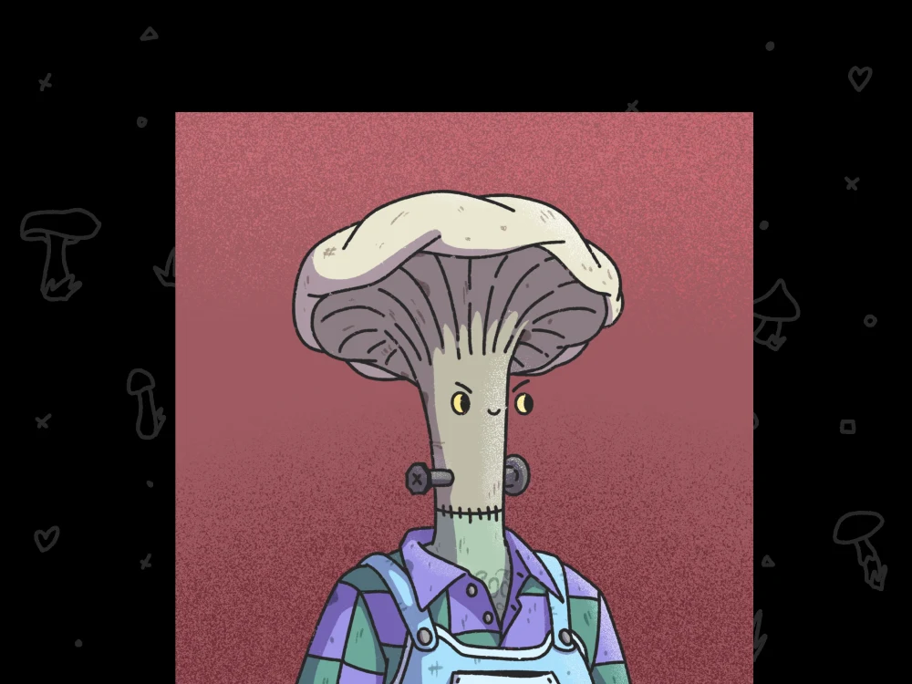 An original NFT sample illustration for your new collection | Upwork