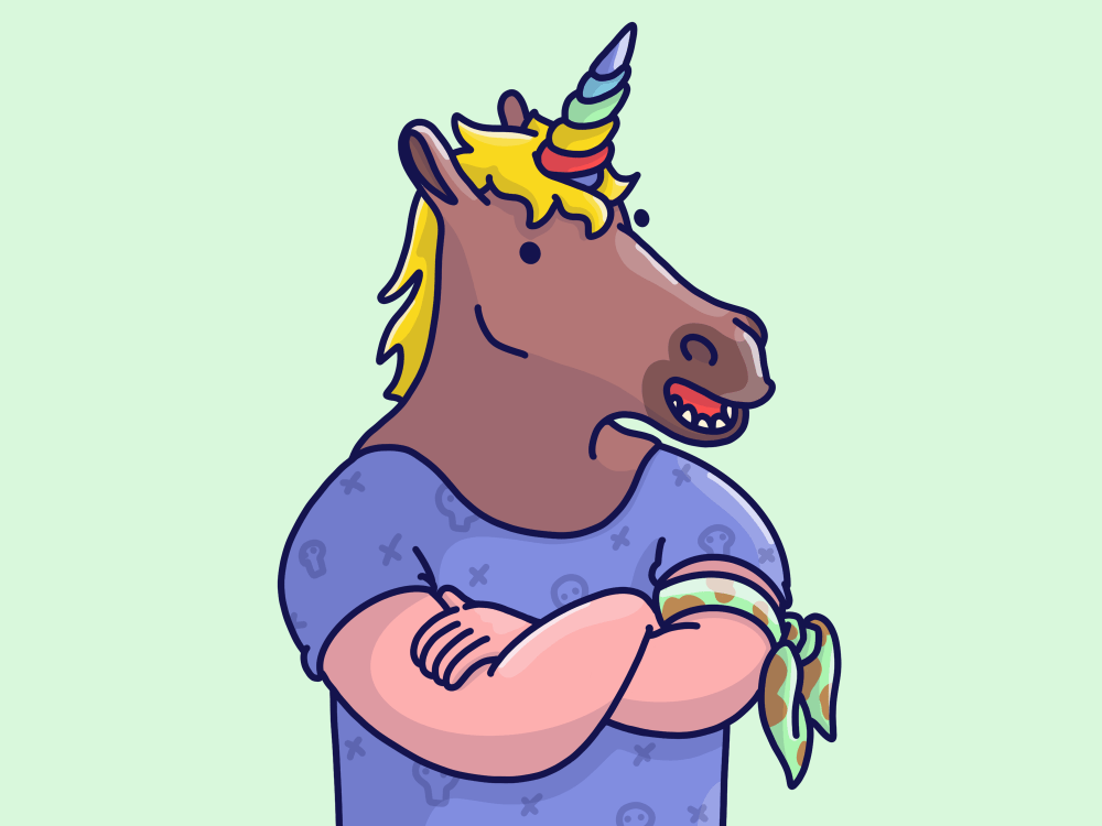 An original NFT sample illustration for your new collection | Upwork