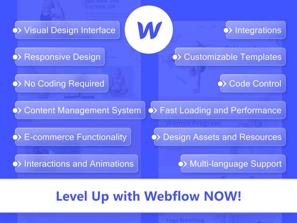 An interactive landing page using Webflow to increase conversion. | Upwork