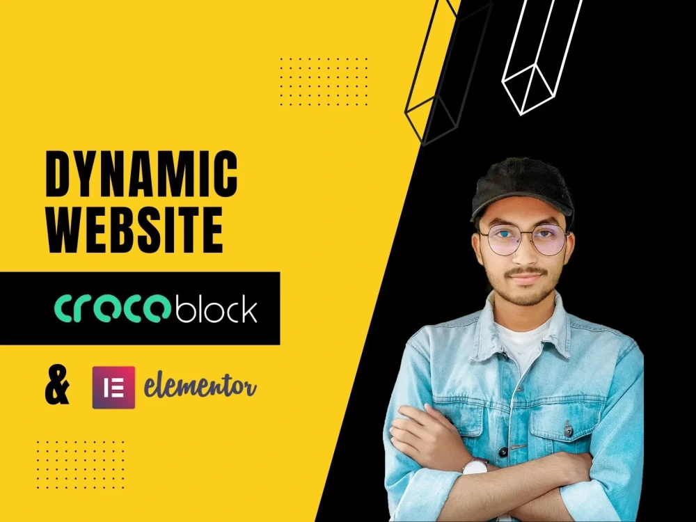 A dynamic wordpress website by crocoblock, elementor , jet engine | Upwork