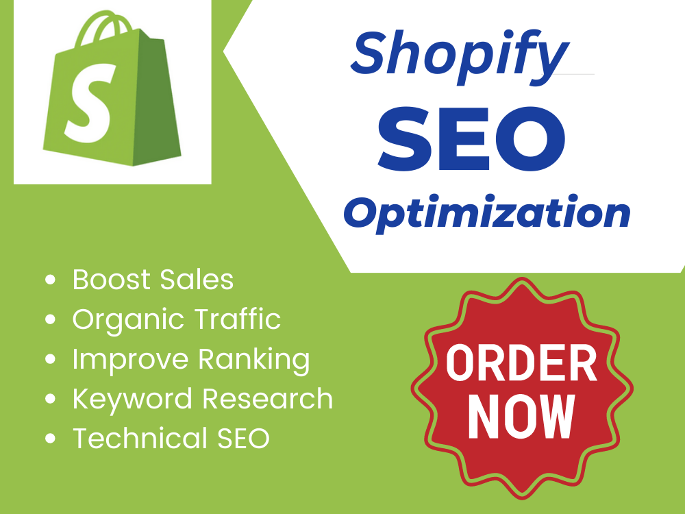 Shopify SEO Expert Service to Expand your Business online | Upwork