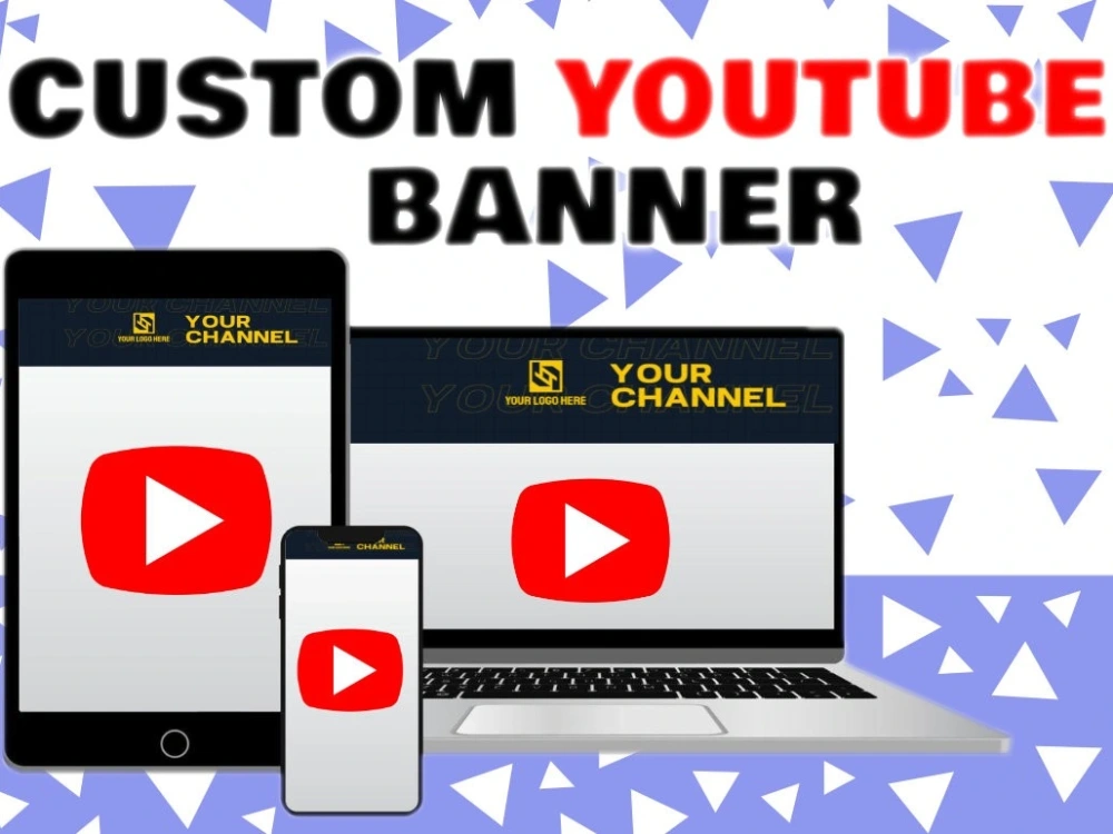 A CUSTOM Youtube Banner! | Upwork