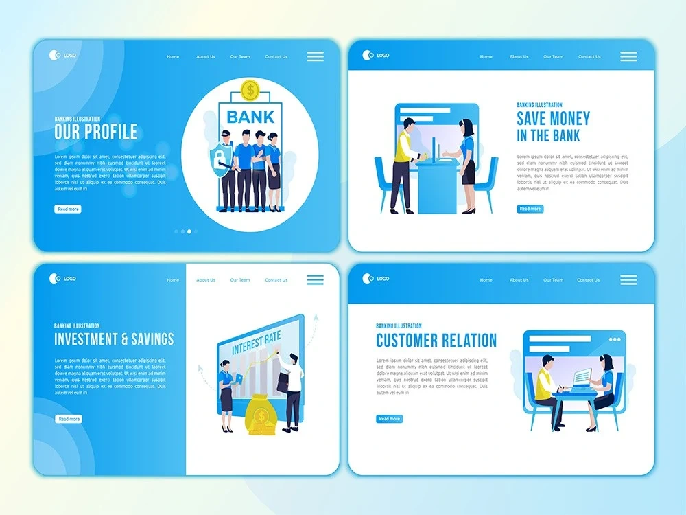 A fantastic and stunning website of your exitsting UI/UX with HTML and ...