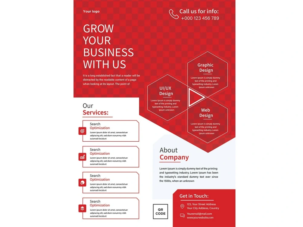 An infographic with a sleek layout & modern design! | Upwork