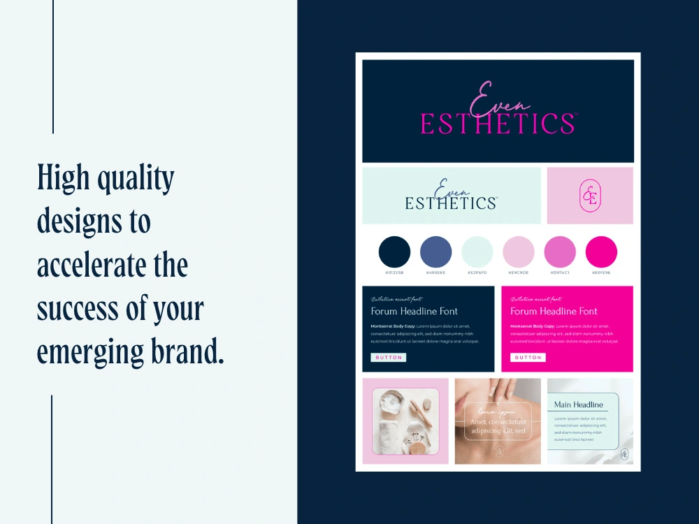 A Brand VIP Day (Logo, Colors, Typography, Mini Brand Guide) | Upwork