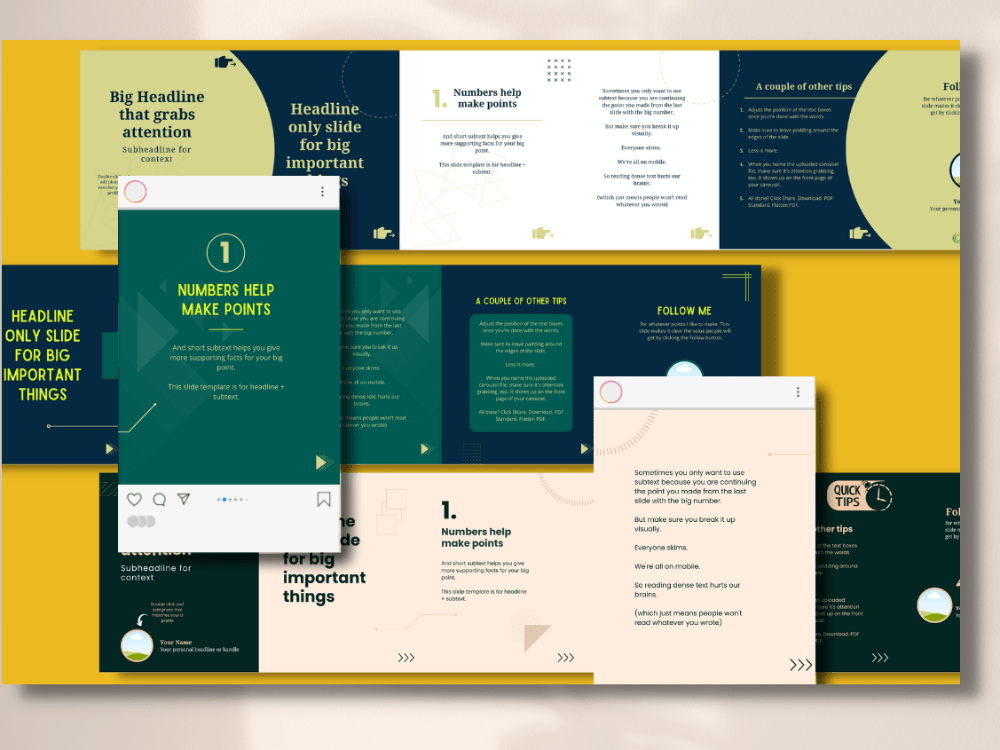 Eye-Catching Social Media Post Designs for Facebook, Instagram & more ...