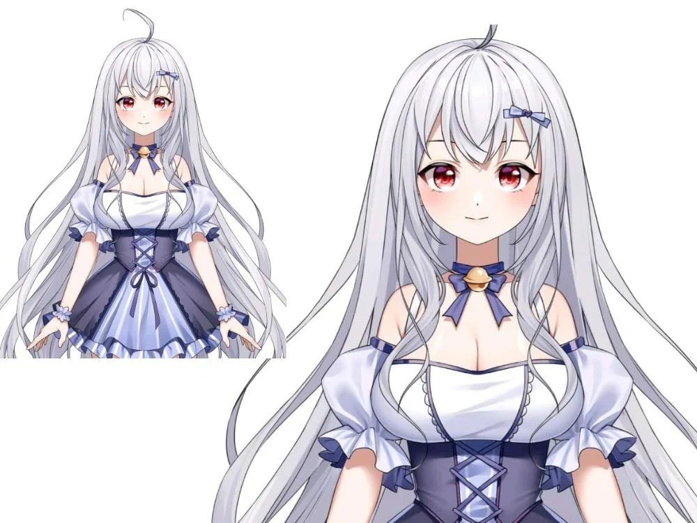 A good design and rig professional live2d model chibi vtuber model | Upwork