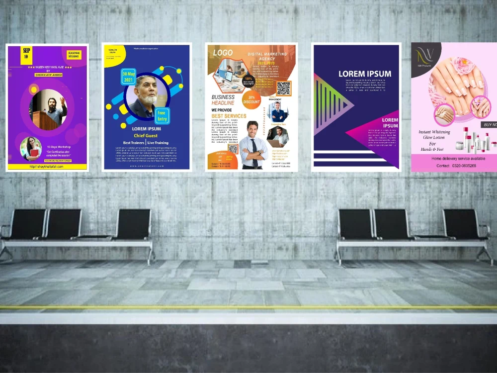 Professional attractive business/event flyer designs | Leaflet designs ...