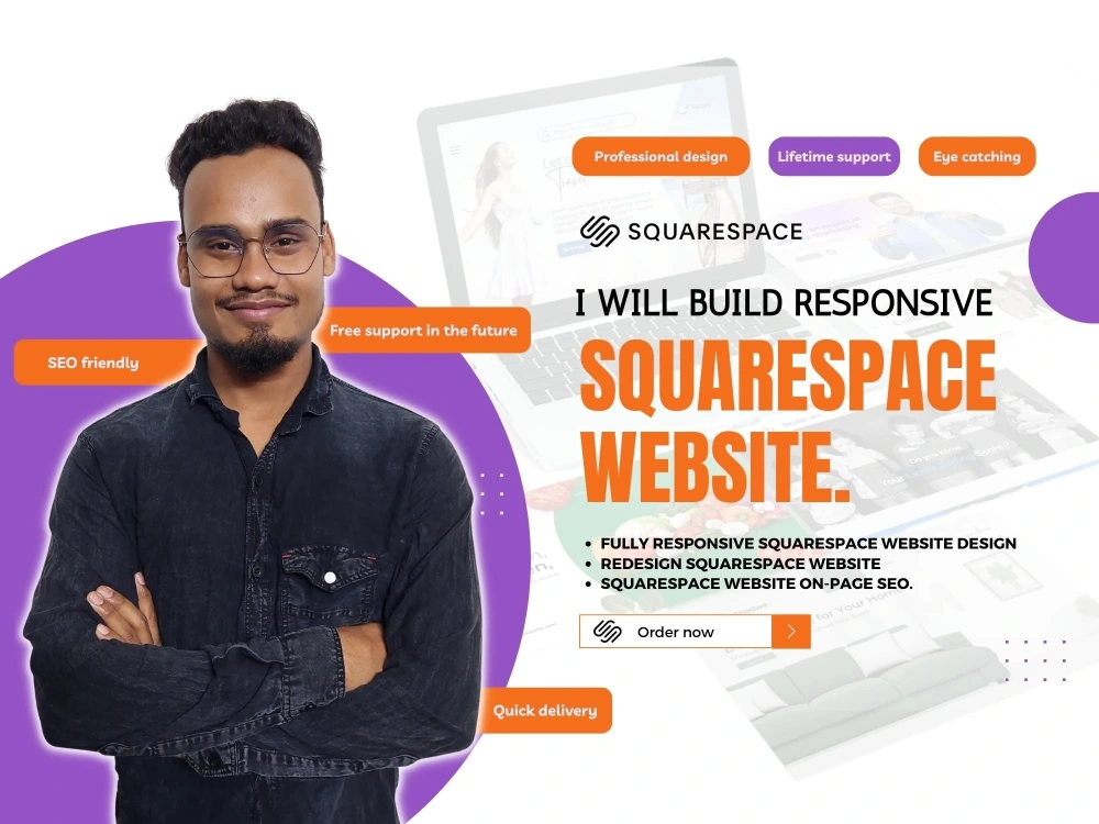 Squarespace website design and Squarespace website redesign SEO | Upwork