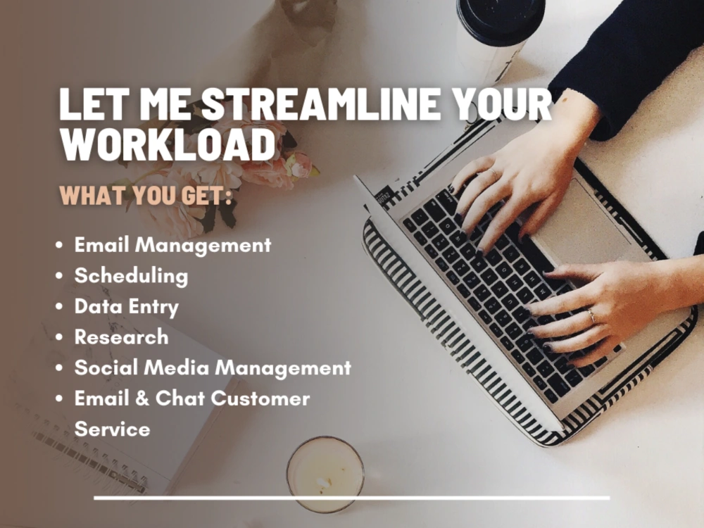 An efficient Virtual Assistant to lessen your workload. | Upwork