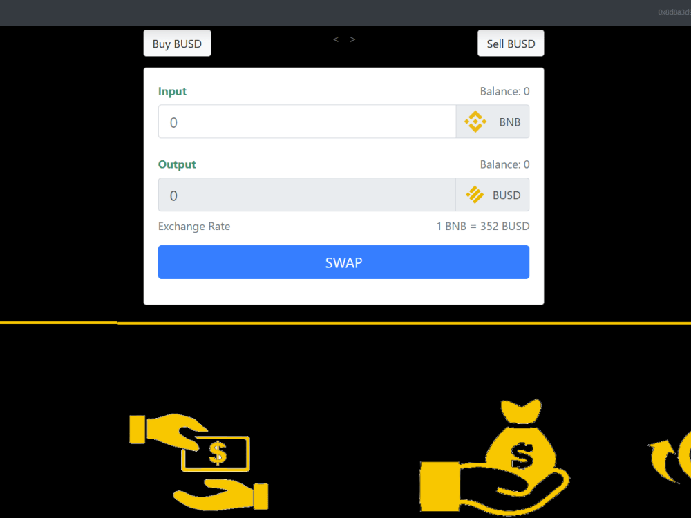 A crypto DEX. Sell your Own crypto Token in Exchange for ETH and BNB ...