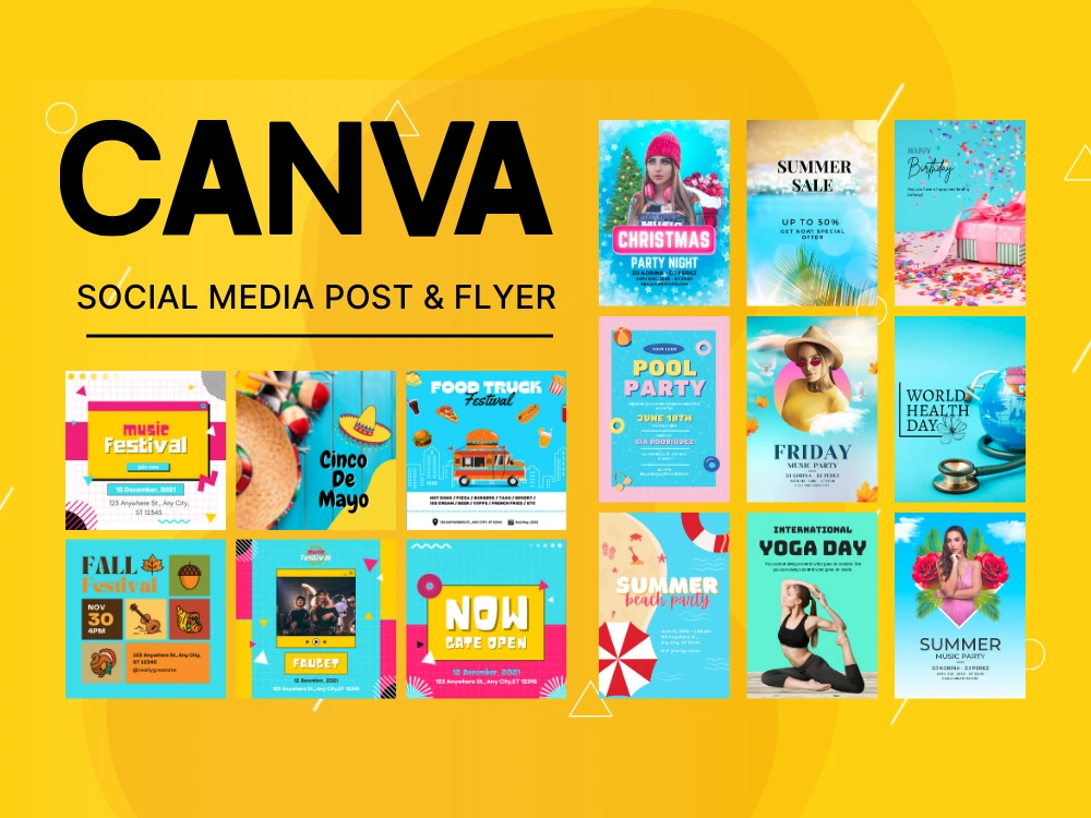 Any custom and editable design using canva | Upwork