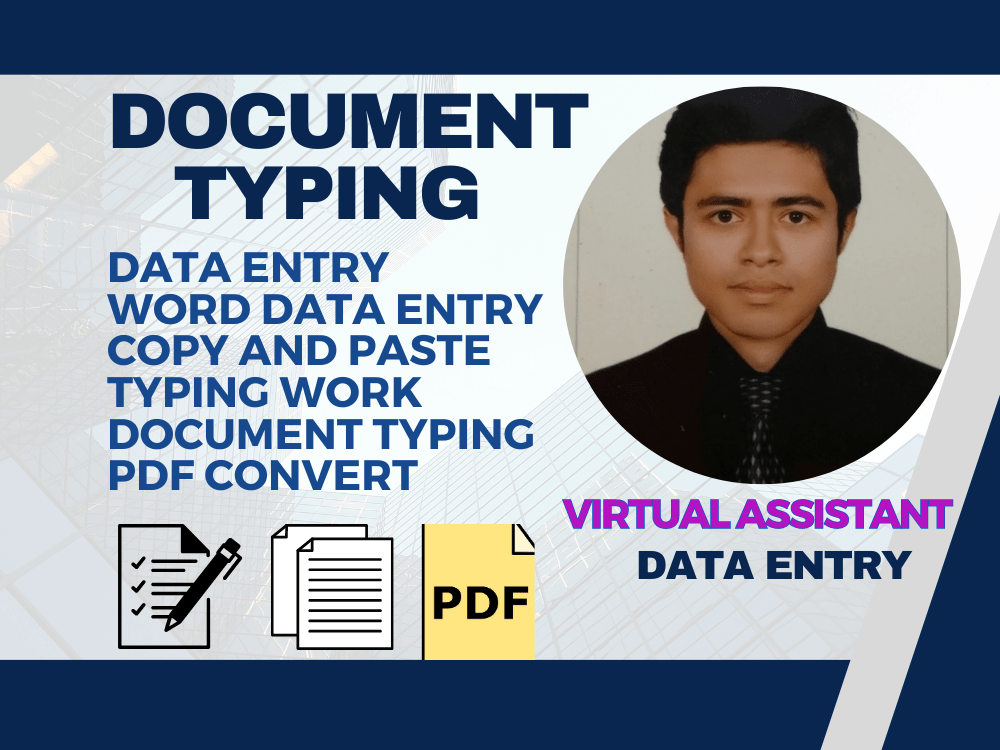 All types of typing document work in Ms word | Upwork