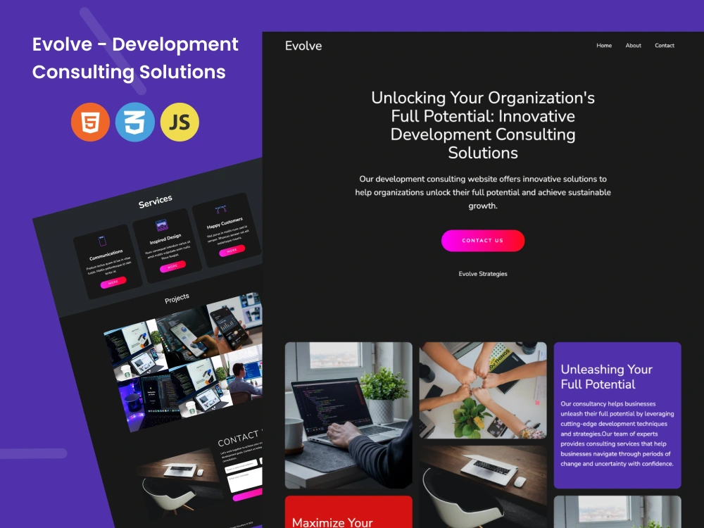 Designed or developed a website in reactjs website landing page mern ...