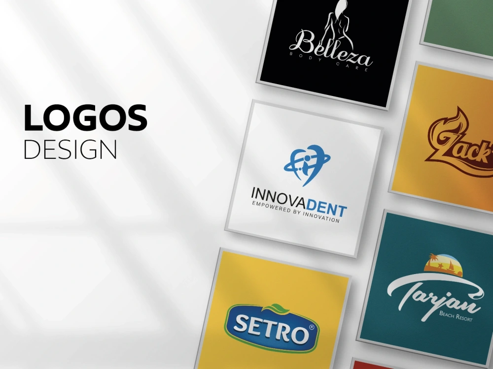 A uniquely simple, creative Logo Design, I created more than 500 logo ...