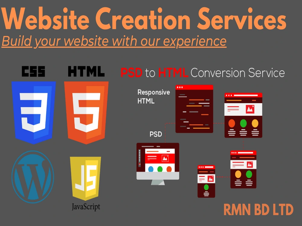 Pixel Perfect PSD to HTML/CSS Conversion for Stunning Website Design. | Upwork