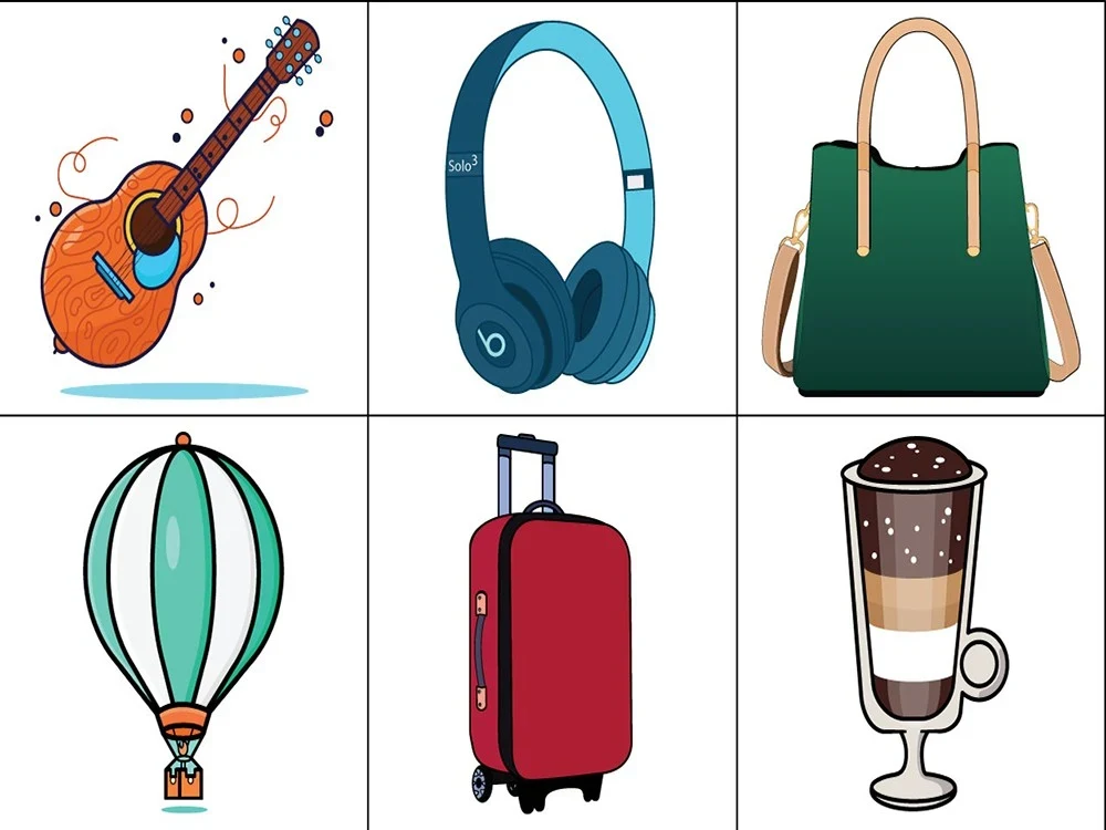 Any product line art drawing vector illustration | Upwork