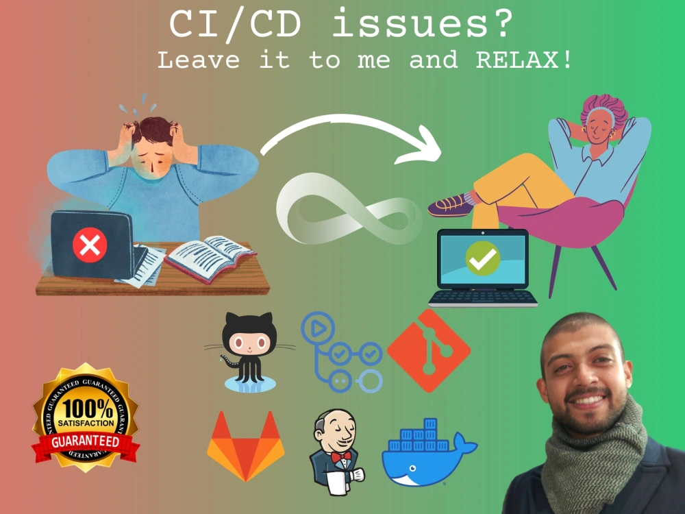 A Fully Automated Cicd Pipeline On Github Gitlab Jenkins Or Codepipeline Upwork