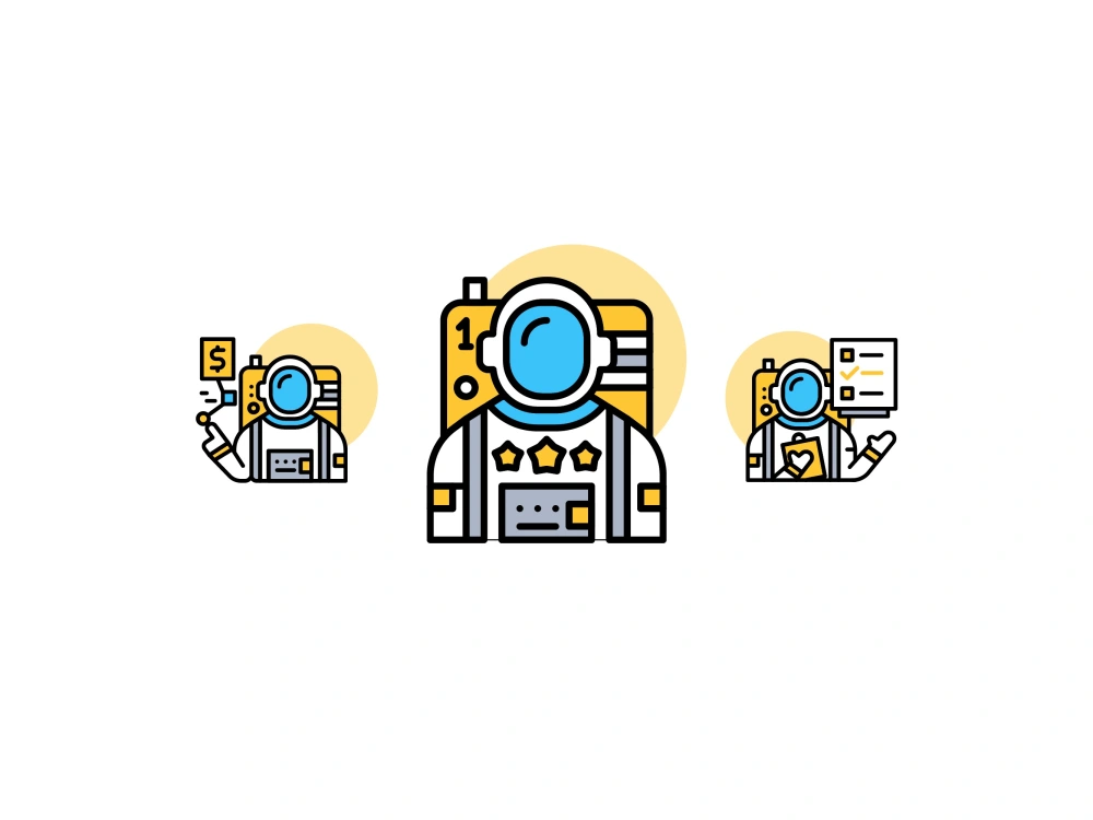 Design Custom Vector Icon Sets for UI/UX App and Website | Upwork