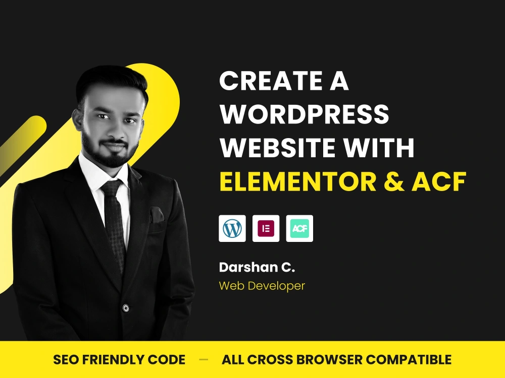 Create WordPress website with Elementor and ACF or Elementor Pro. | Upwork