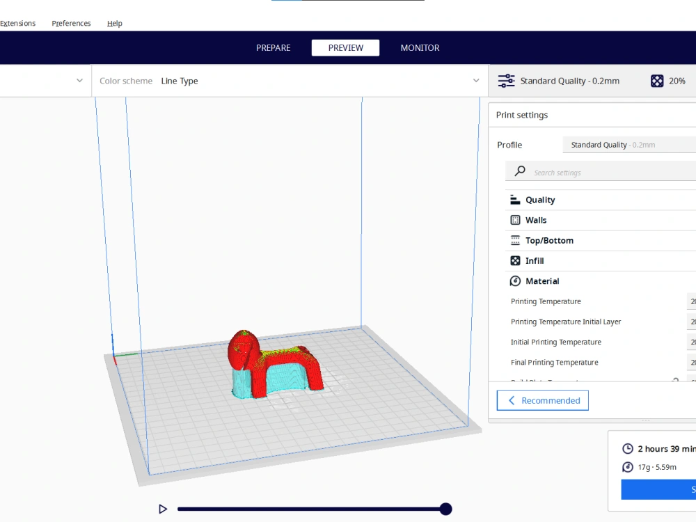A complete ready to print G-code for 3D printing | Upwork