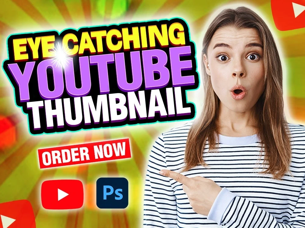 Eye-Catchy Thumbnail Design for YouTube | Upwork