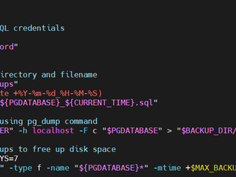A A Bash Script for Linux environment | Upwork
