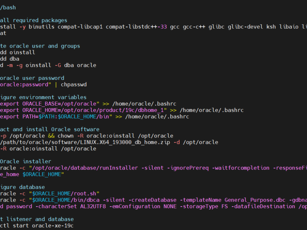 A A Bash Script for Linux environment | Upwork