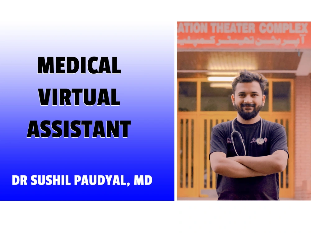 Medical virtual assistance as a doctor MD | Upwork