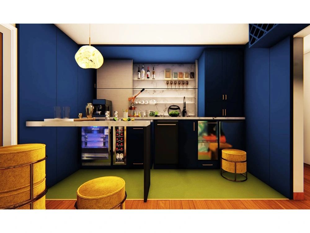 An Eclectic, Bold, Colorful Modern Style - Interior Design & Planning | Upwork