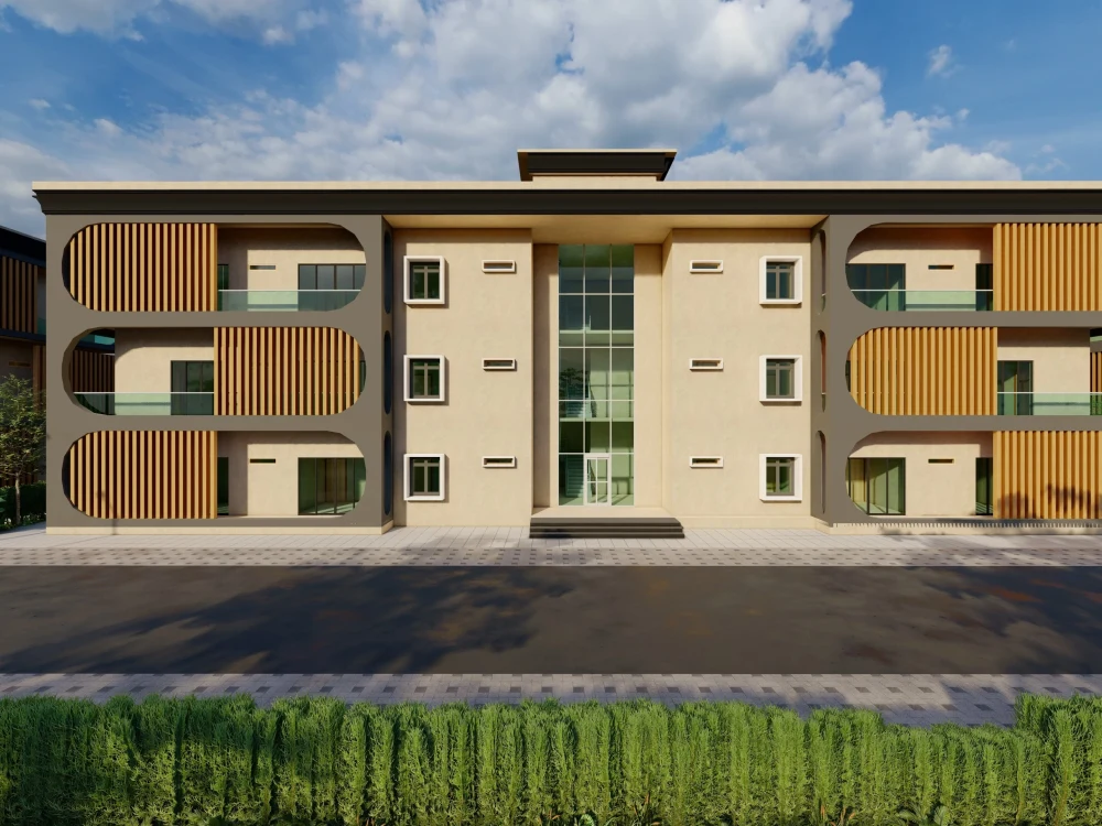 An amazing 3d Exterior for any building | Upwork