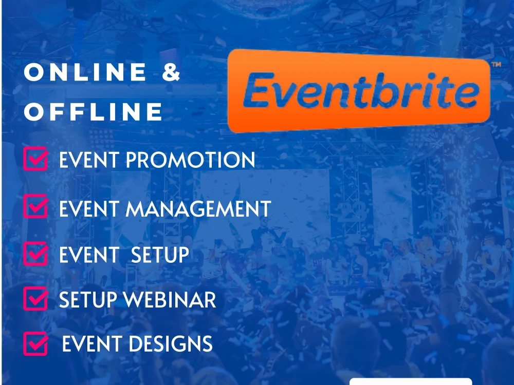 Your event planning done design eventbrite cover or banner | Upwork