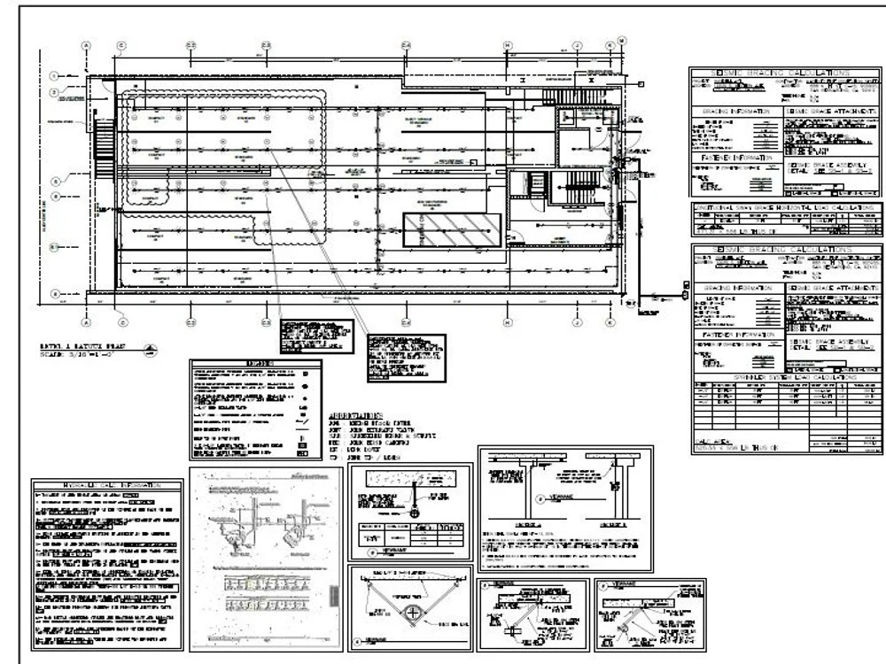 Complete 2D Fire Sprinkler Design as per NFPA 13, 13R, 13D | Upwork