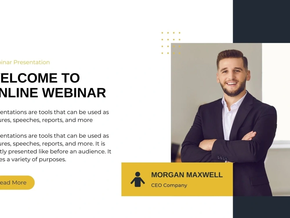 A nice and smart webinar presentation | Upwork